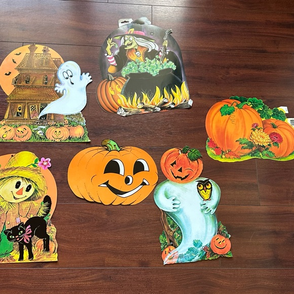 Vintage Halloween Cardboard Decorations at Nicholas Packard blog